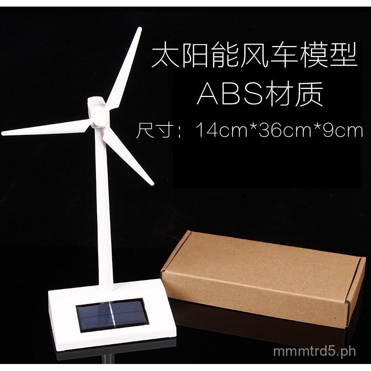Solar windmill model Wind Turbine Scientific Discovery Research Science ...