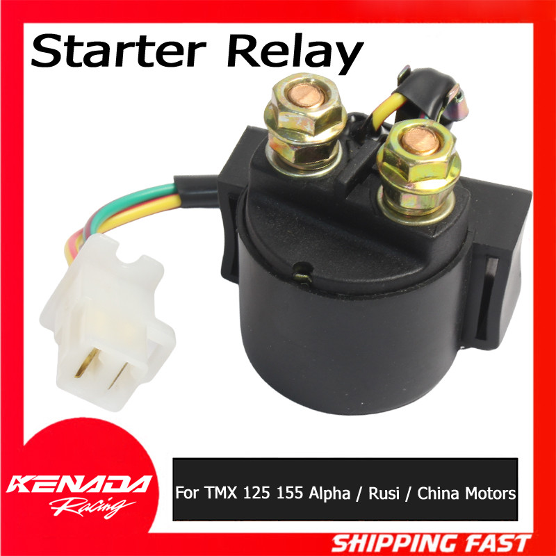 Starter Relay for TMX 125 155 Alpha / Rusi / China Motors | Shopee ...