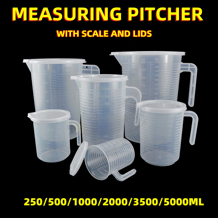 Measuring Pitchers With Lids/Measure Jug With Scale/Liquid Cup ...