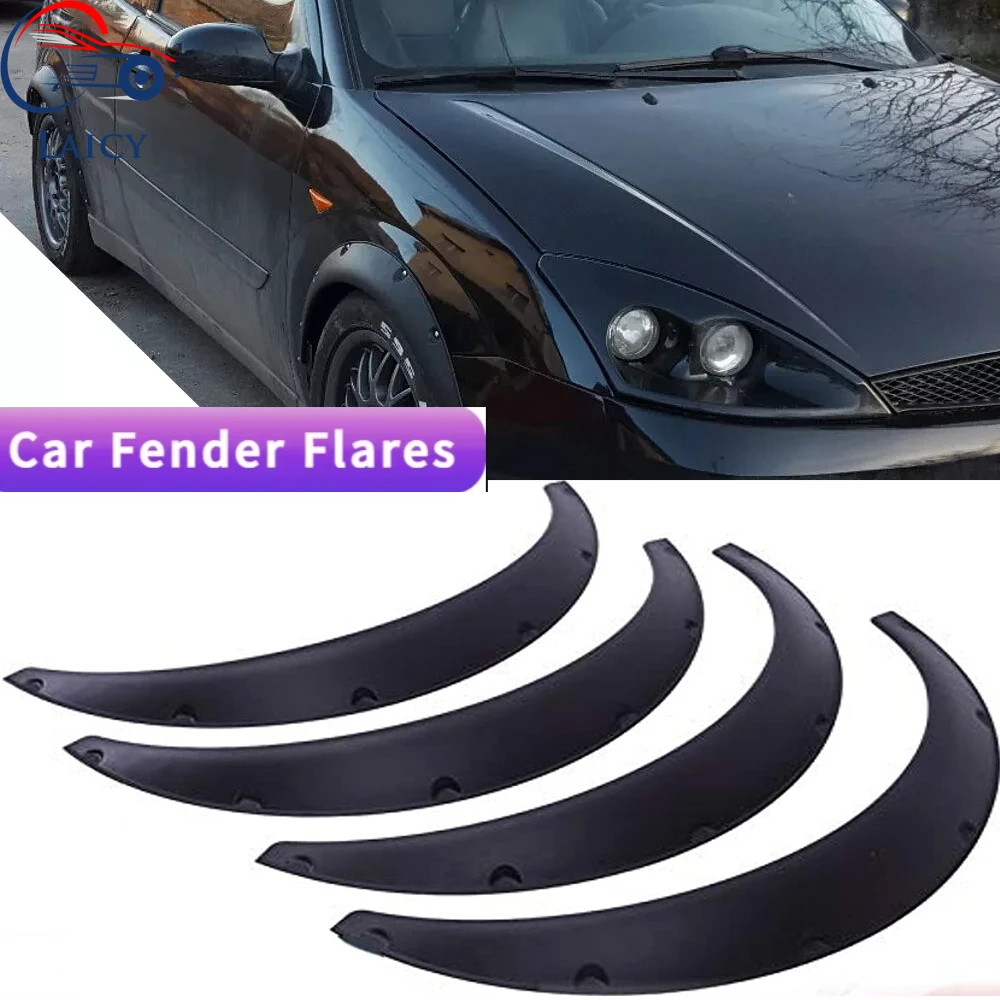 LAICY For Focus Mustang Fiesta Car Wheel Arch Fender Flares Mudguard ...