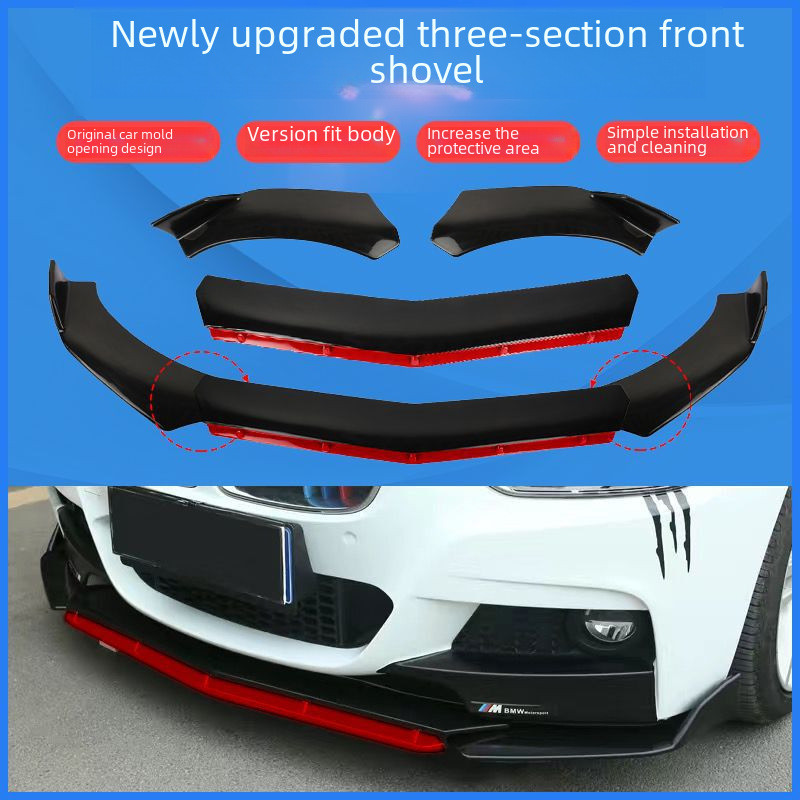 Factory Supply Car Modified General Front Shovel Track Front Lip Three ...
