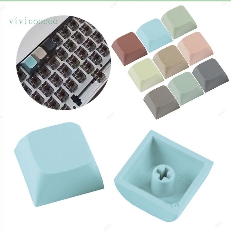 VIVI 10PCS Keyboard Keycaps Thick PBT Keycaps XDA2 Height 1U Cap Keycap ...