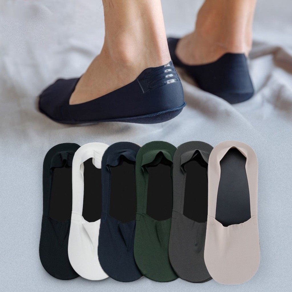 Fashion Man Cotton Short Ankle Socks Non-slip Comfortable Casual ...