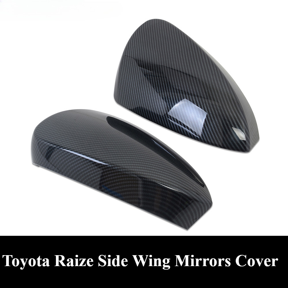 Toyota Raize Car Side Wing Mirrors Cover Cap Trim Accessories | Shopee ...
