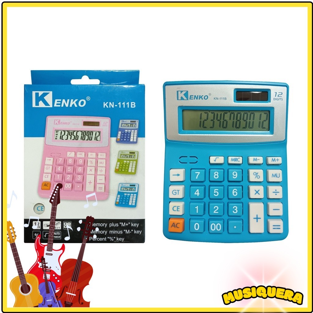 12 Digit Kenko Calculator (Big Display) | Shopee Philippines