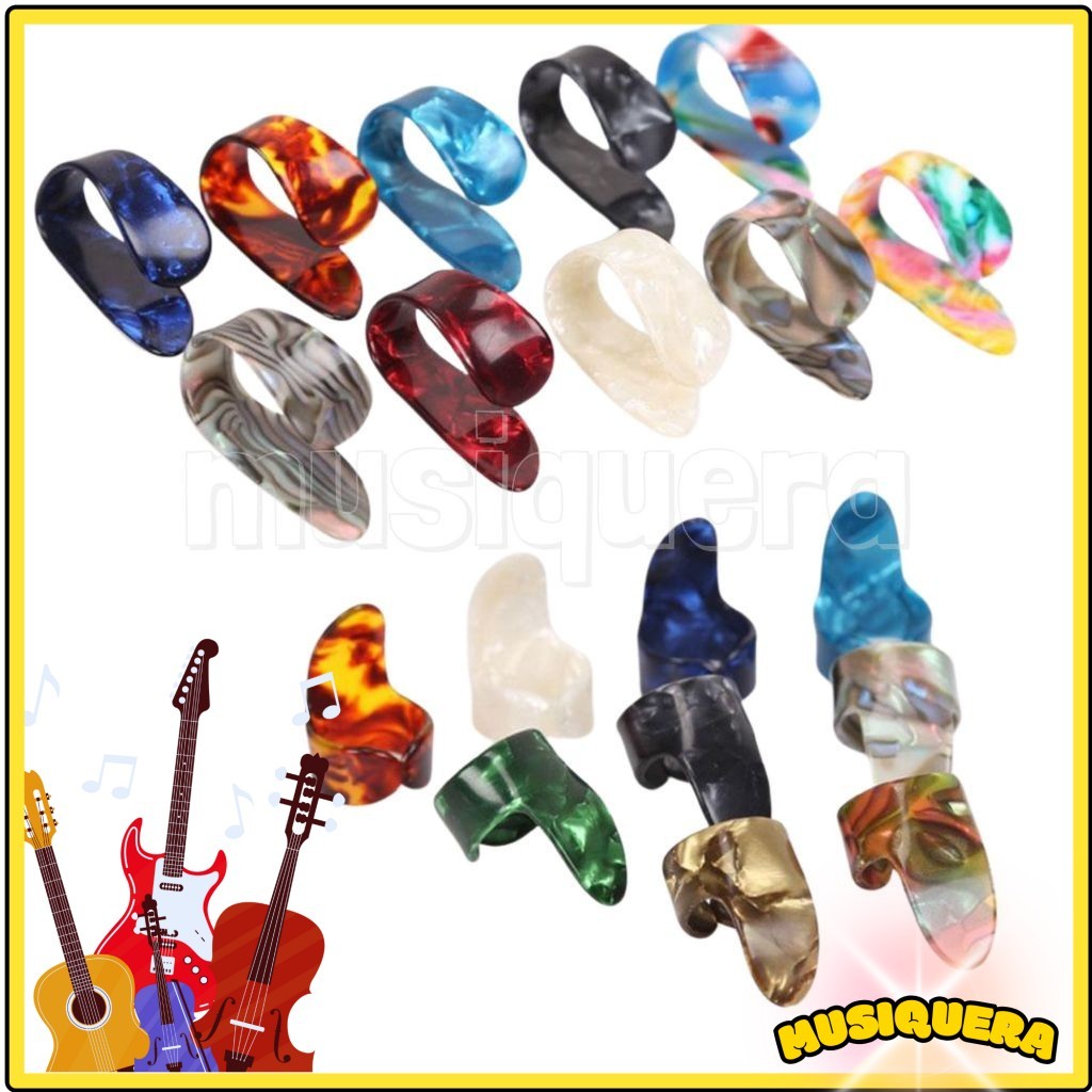 Hi-Link Celluloid Guitar Finger Thumb Pick 1067-1 (Sold per pc ...