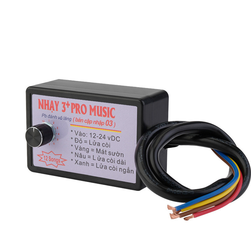 12v-24v Universal Car Horn Controller 12-Tone Horn Control Box | Shopee ...