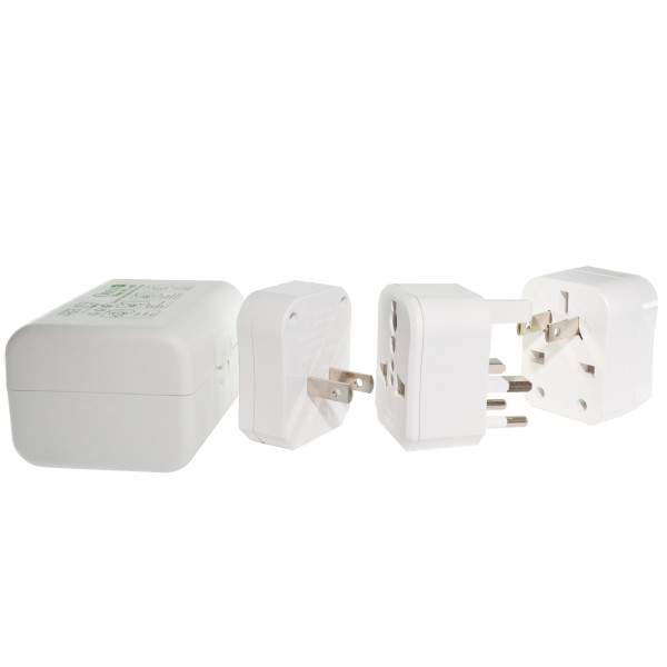 OMNI UNIVERSAL TRAVEL ADAPTER WITH USB CHARGER WUA-005-PK | Shopee ...