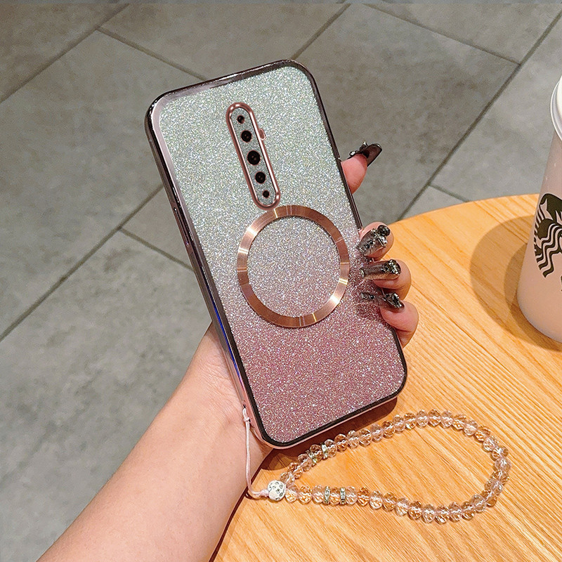 Casing OPPO Reno 2 2F Z Phone case with Magnetic Wireless anti drop ...