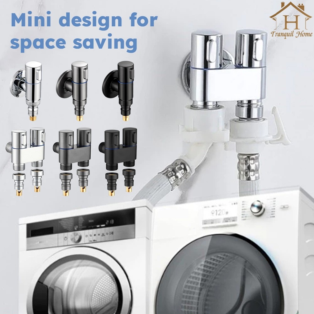 Mini Washing Machine Faucet Full-automatic Anti Falling Angle Valve ...