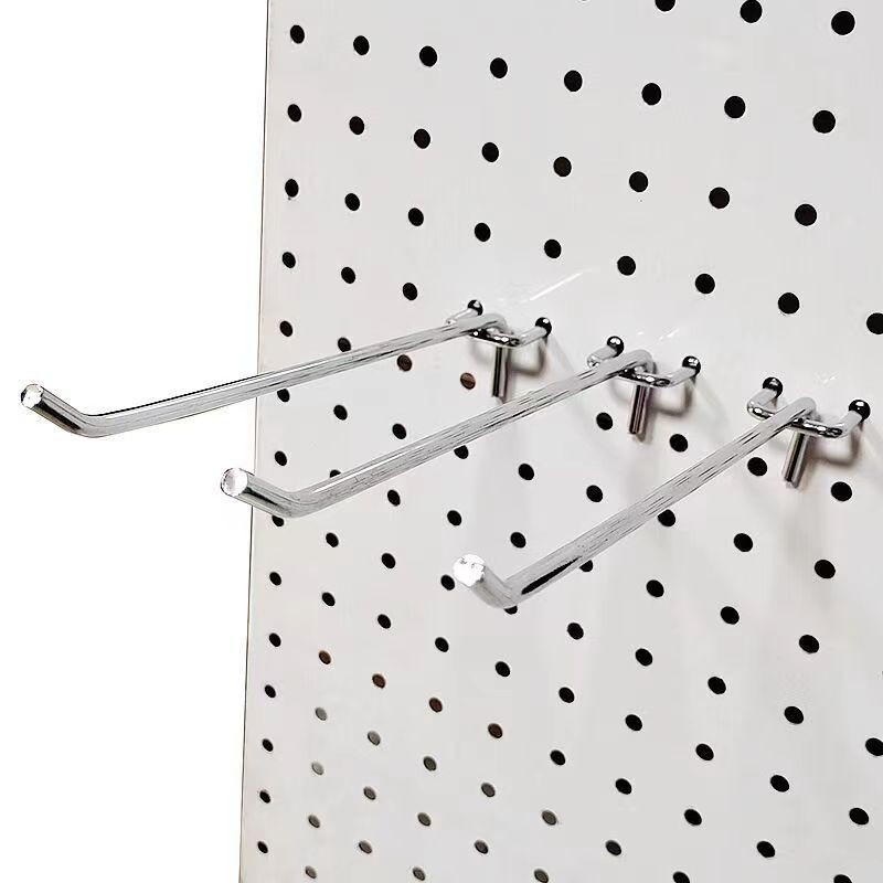 5Pcs Pegboard Hooks Thick Metal Store Display Hanging Peg Hook Display ...