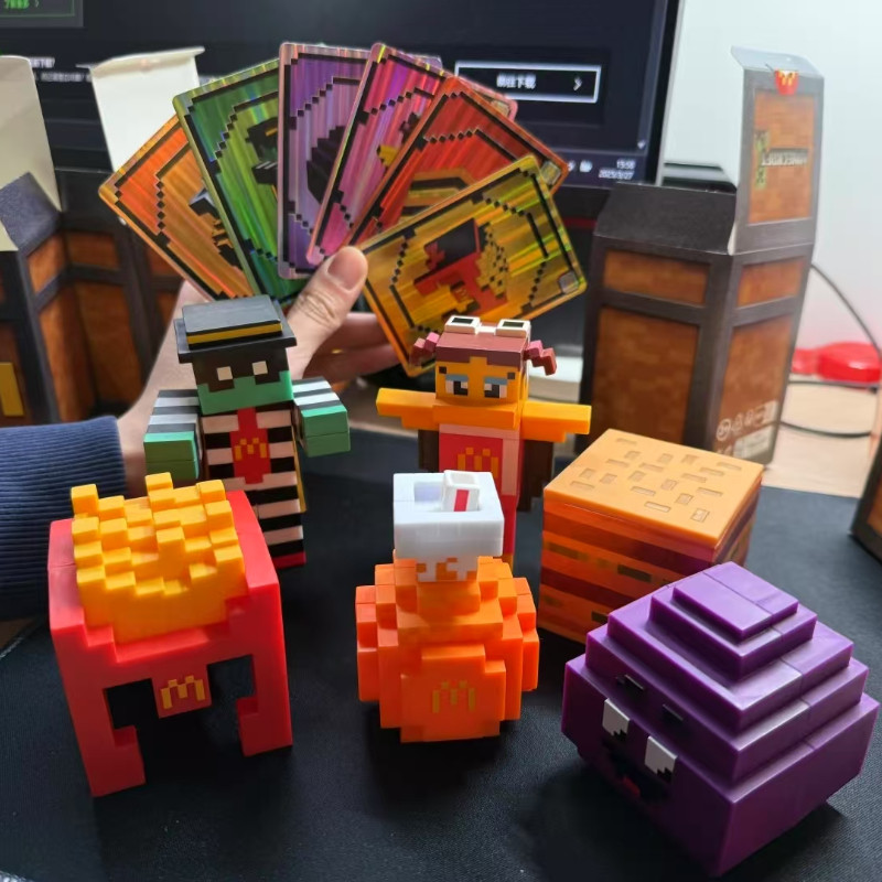2025 McDonalds Minecraft Mcdo Minecraft Toys Movie Happy Meal Toy ...