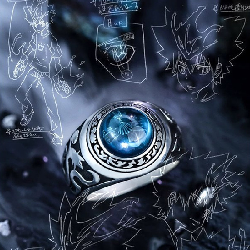 Katekyo Hitman Reborn Vongola Family Rings Sky Flame Adjustable Anime ...
