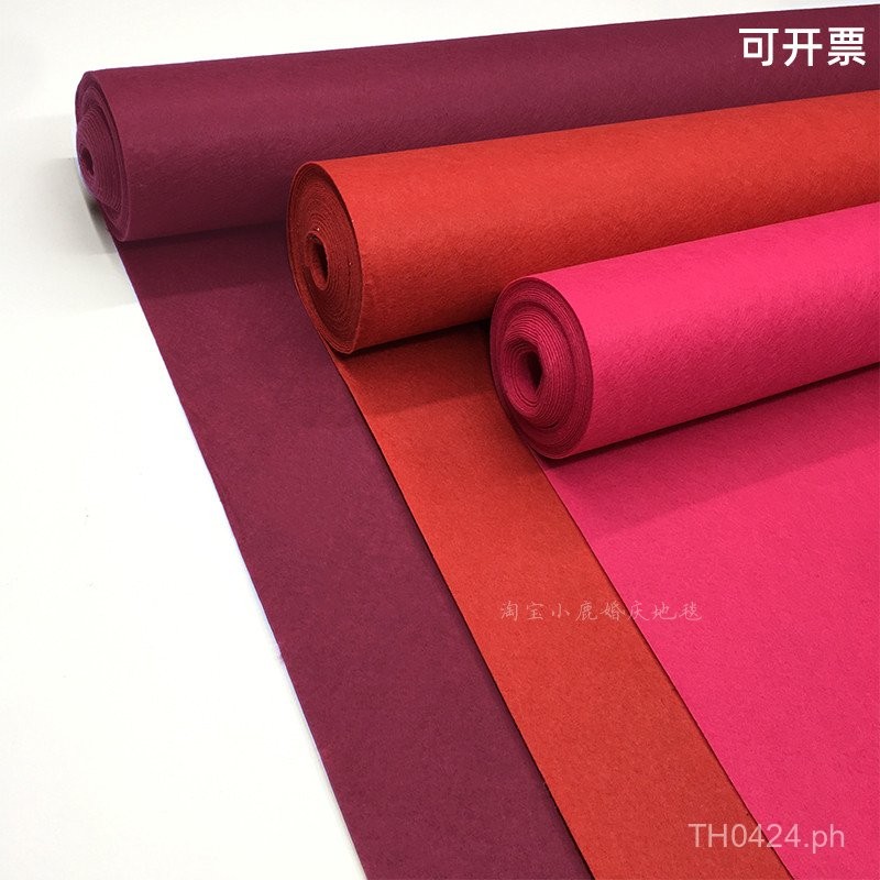 Wedding Welcome Rose Red Disposable Carpet Opening Wedding Burgundy ...