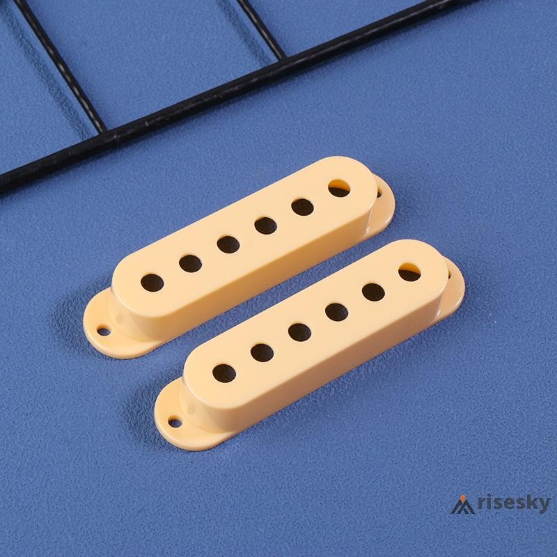 [risesky] 2Pcs 48/50/52MM Guitar Multi Color Plastic Single Coil Pickup ...