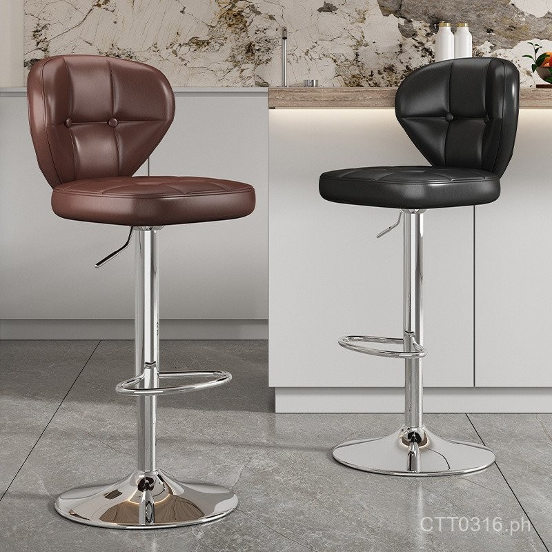 High Bar Stool Adjustable Beauty Island Round Stool High Stool Bar ...