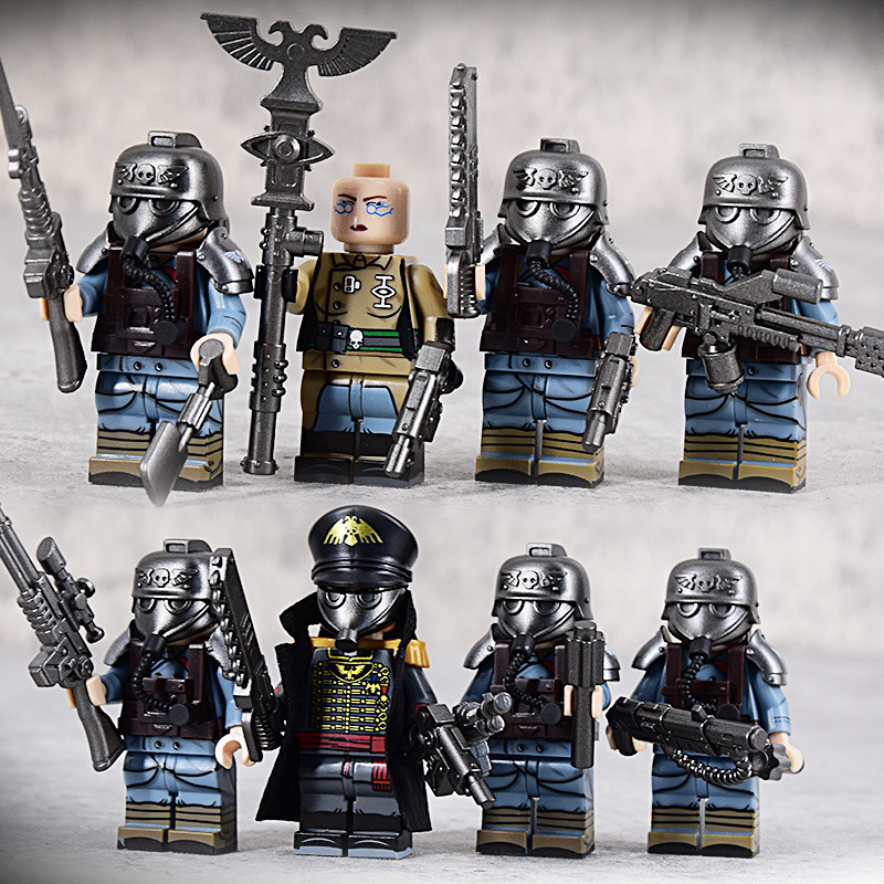 Lego-Building Blocks 〕 Compatible, Warhammer, 40K, Clegion, Imperial ...