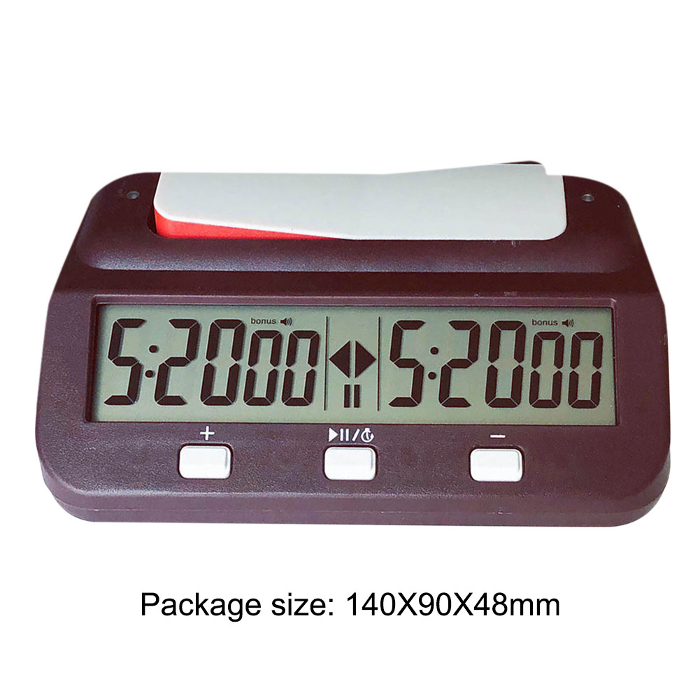【Maynila Delivery】Board Game Clock Plastic Competition Timer Battery ...