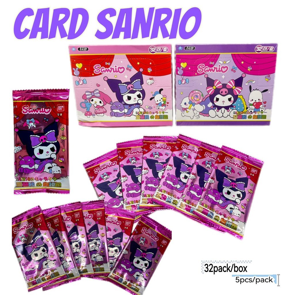 SANRIO CARDS COLLECTIONS SERIES/KUROMI/MY MELODY/HELLOKITTY/CINNAMOROLL ...
