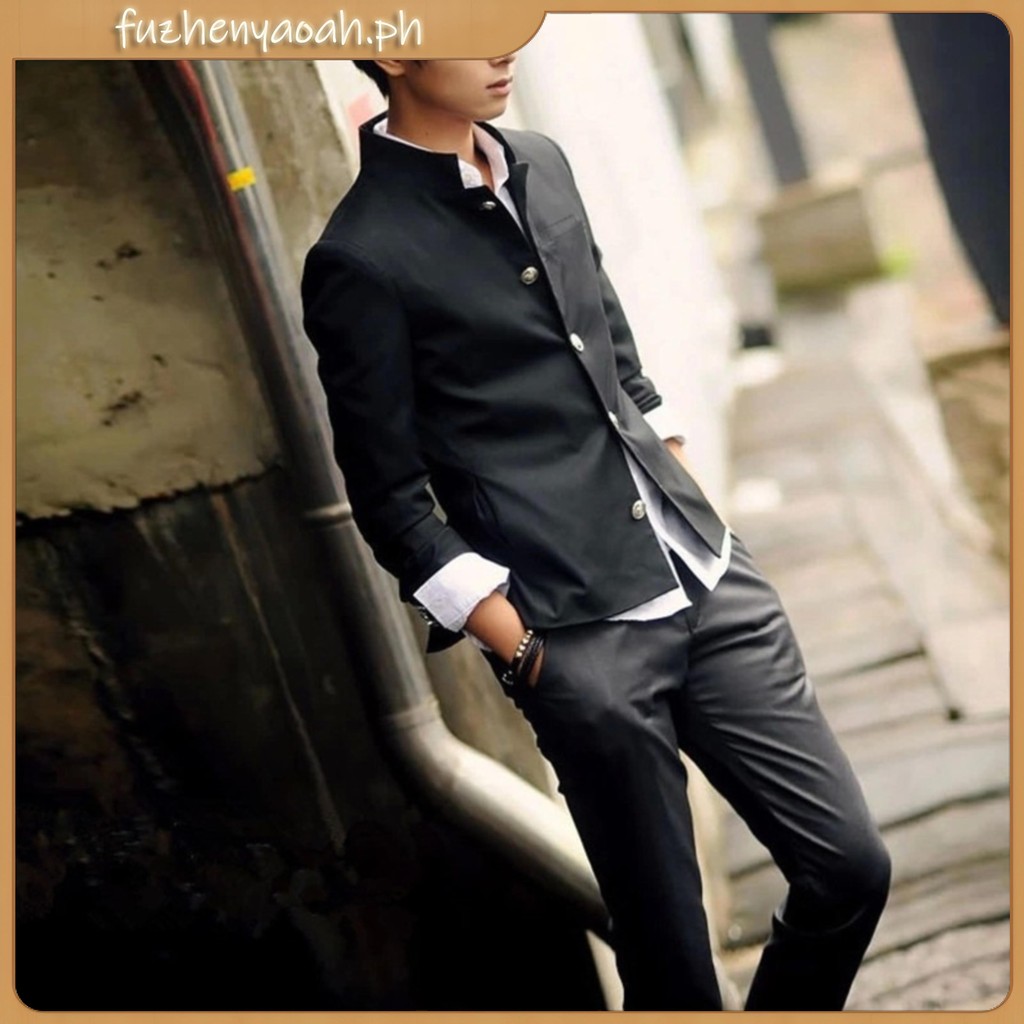 Mob Psycho 100 Cosplay Costume Mobu Saiko Hyaku Kageyama Shigeo black ...