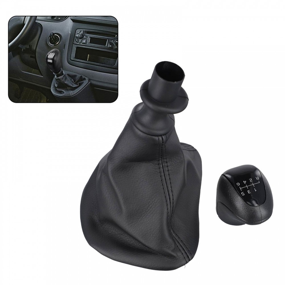 Gear Shift Knob Black FOR SPRINTER II 906 (06-13) Manual Brand New None ...