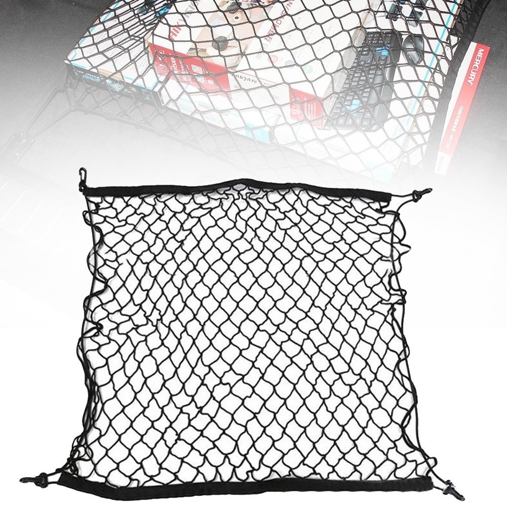 [livedesign] Elastic Floor Car Boot Net Cargo Storage Mesh SUV Truck ...