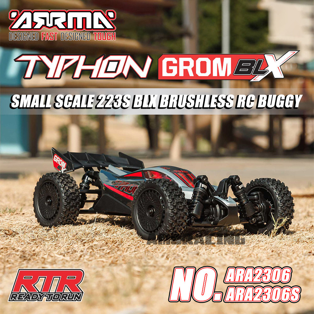 ARRMA TYPHON GROM 223S BLX BRUSHLESS ARA2306S ARA2306 SMALL SCALE RC ...