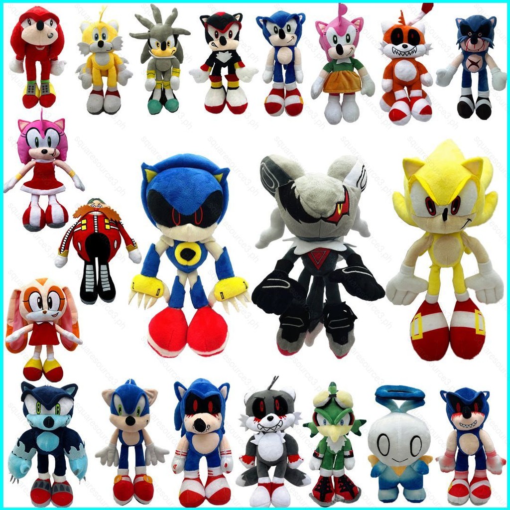 SQ3 Sonic Plush Toys Sonic EXE Metal Sonic Infinite Stuffed Dolls Gift ...
