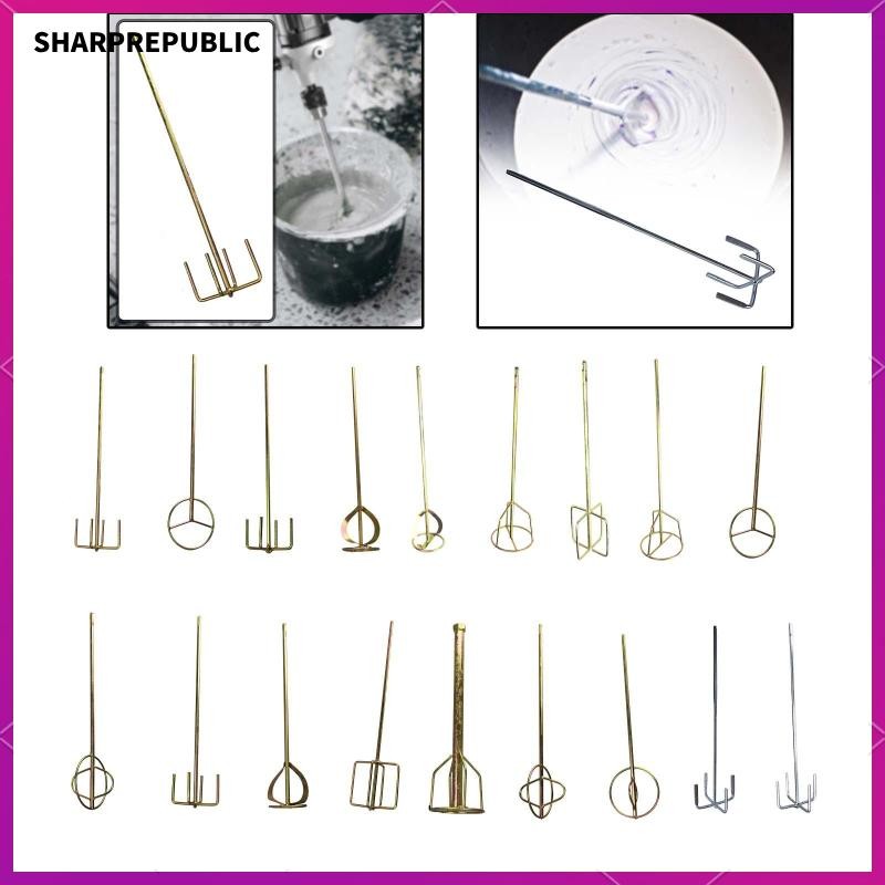 [Sharprepublic] Electric Mixer Paint Mixing Rod Mixing Stick Sturdy ...