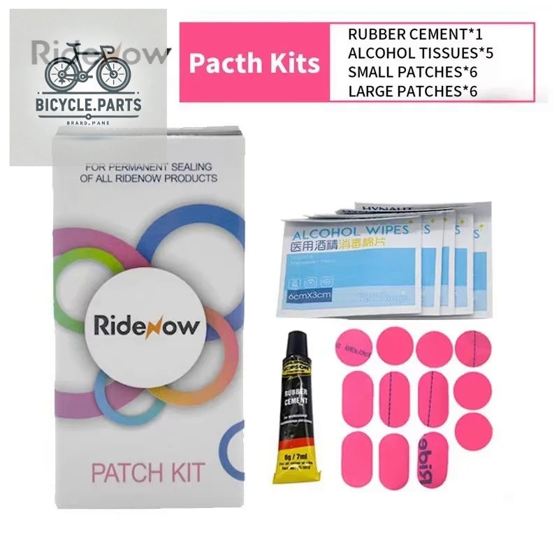 Ridenow Bicycle Patches Ultralight TPU Inner Tube 700C Bike Patch Kit ...