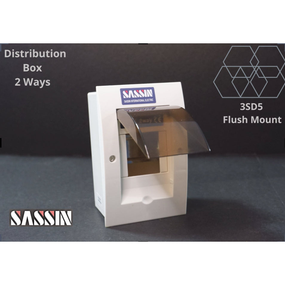 SASSIN Flush Mount Distribution Box 2 Ways | Shopee Philippines