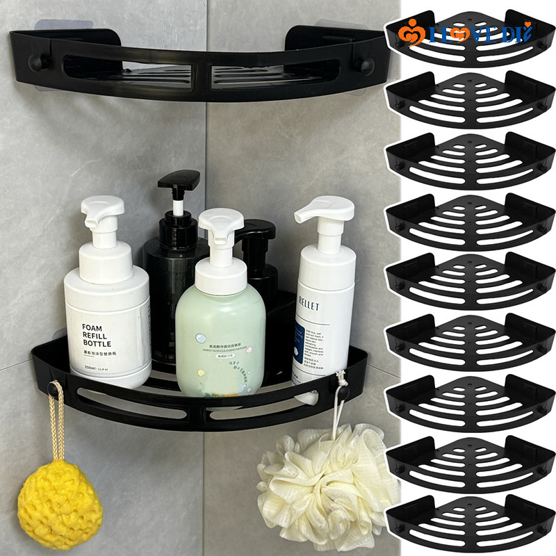 Wall Corner Mounting Strong Load-bearing Plastic Draining Rack ...