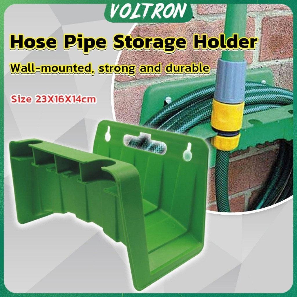 Water Pipe Storage Rack Hose Pipe Storage Holder Wall Mounted Plastic ...