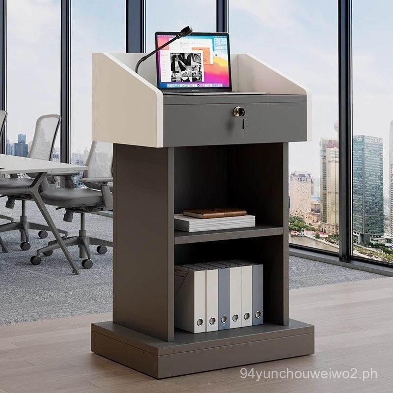 Podium Speaker's Platform Classroom Lecture Desk Teacher Teacher's Desk ...
