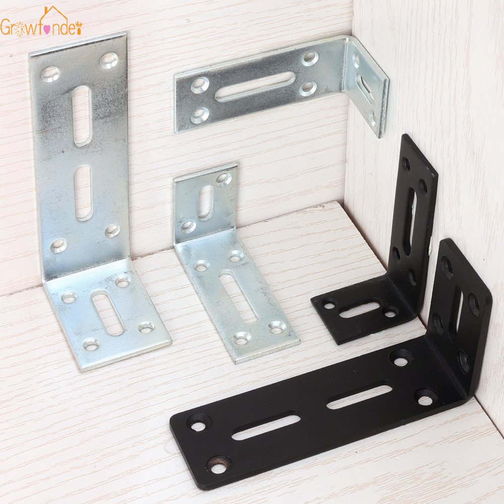 Stainless Steel L-shape Corner Code Hardware Accessories 90° Right ...