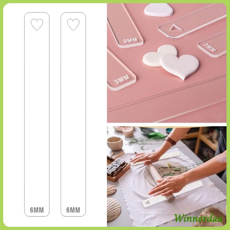 WINN Clay Thickness Ruler Pottery Clay Thickness Ruler Clay Depth Guide ...