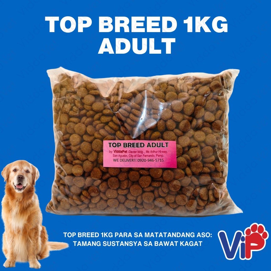 Top Breed Adult 1kg Premium Pet Food | Shopee Philippines
