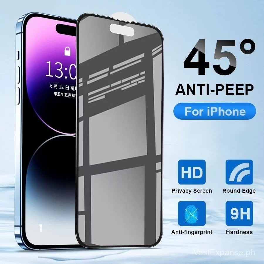 AG full screen protective matte glass film Privacy Tempered Glass for ...