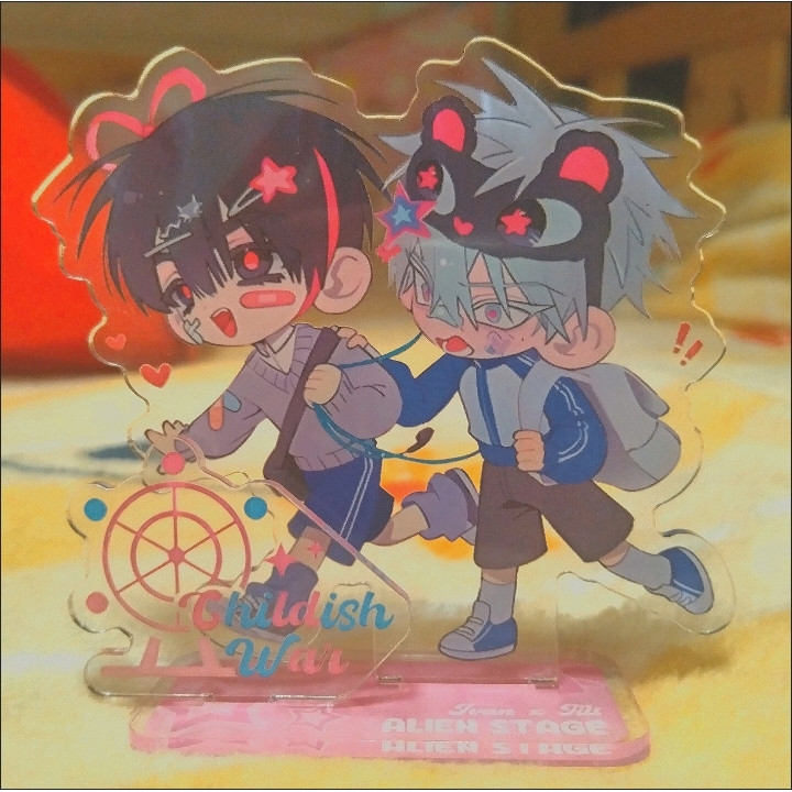 1Pcs Anime Alien Stage TV Ivan Till Acrylic Stand Doll Mini Figure ...