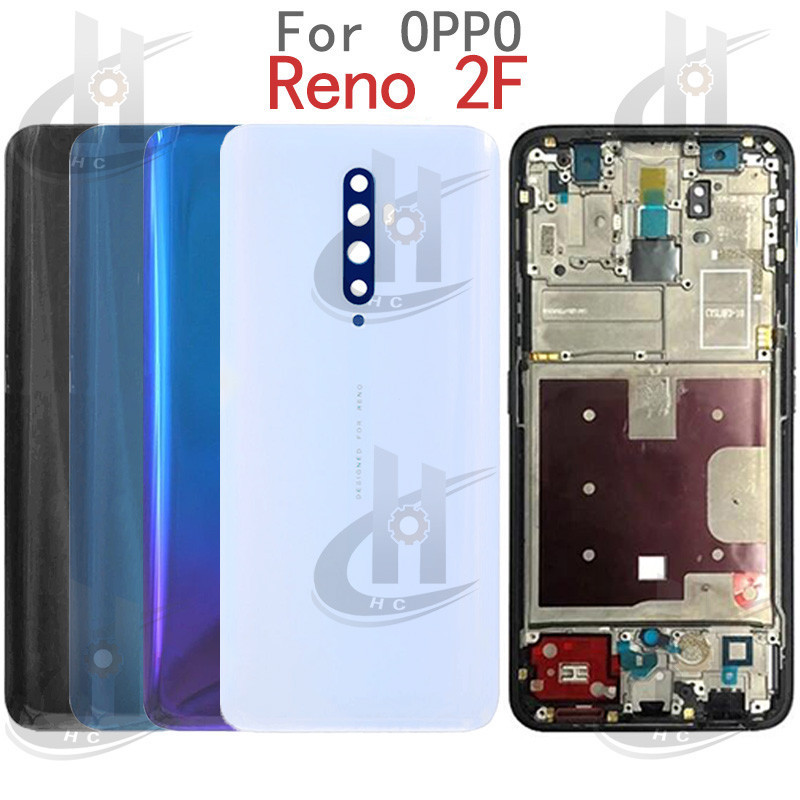 For OPPO Reno 2F 2Z RMX2170 Battery Back cover Housing middle frame ...