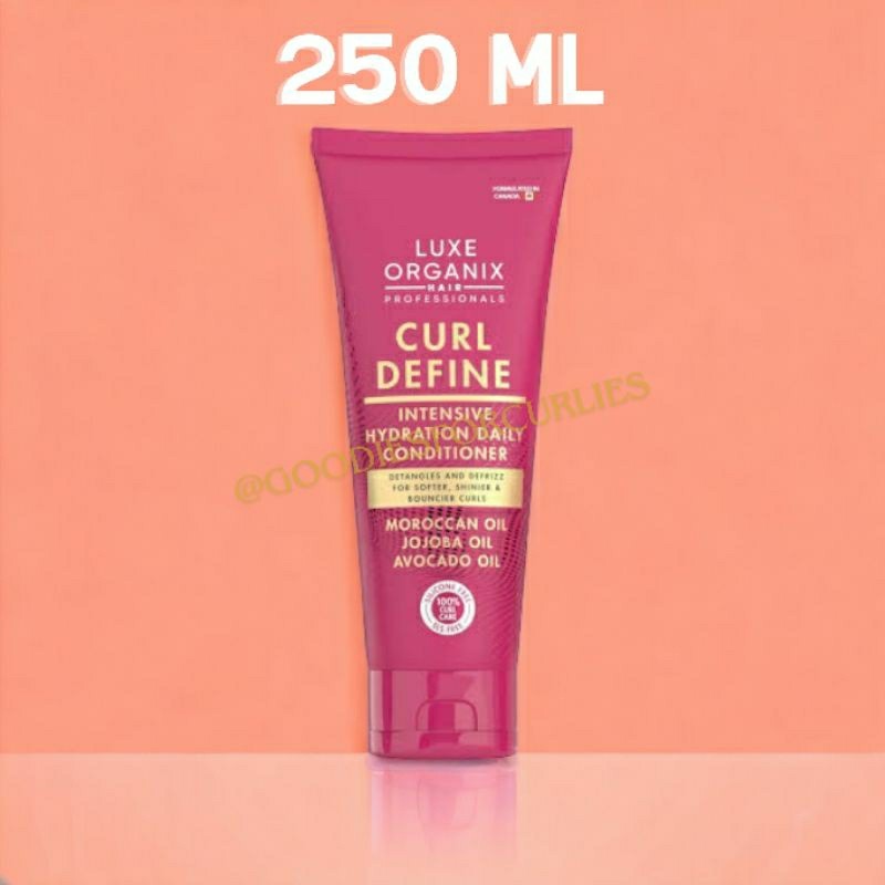 LUXE ORGANIX Curl Define Intensive Hydration Daily Conditioner 250ml ...