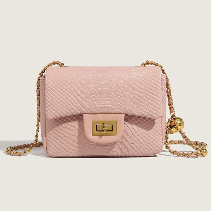 Preferred Classic Chanel Style Flap Bag Small Gold Ball Chain Shoulder ...