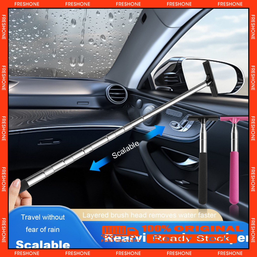 FreShone- Space-saving Wiper Compact Wiper Brush Telescopic Car ...