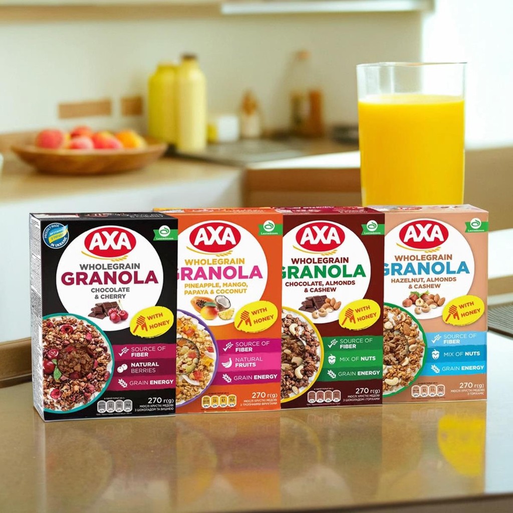 Imported Ukraine START Instant Breakfast Oatmeal Honey Corn Flakes ...