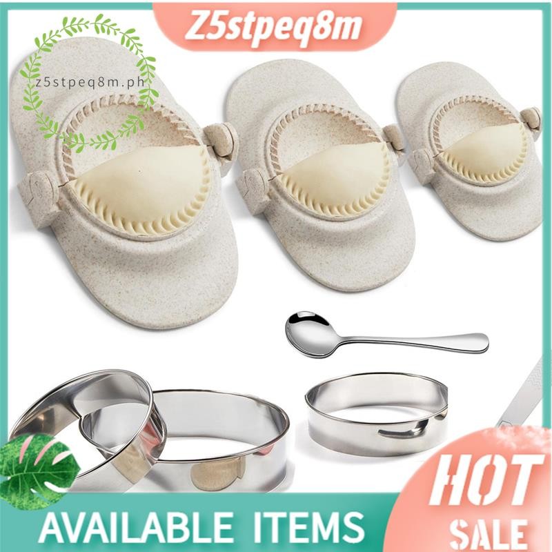Empanada Maker Press, 6 Inch Extra Large Dumpling Maker Set with Dough ...