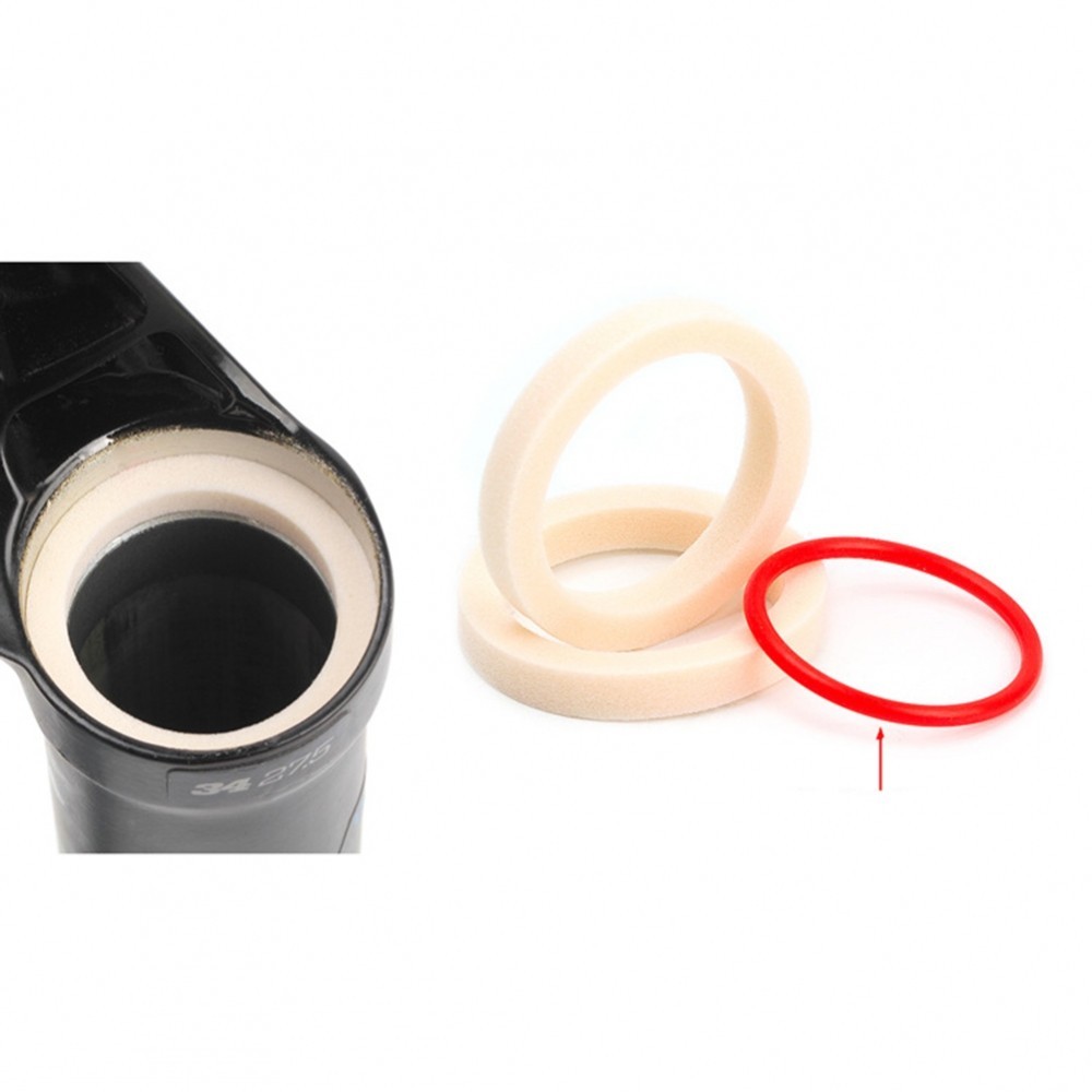 Cycling Oil-absorbing Sponge Red Circle Front Fork Sponge Mountain Bike ...