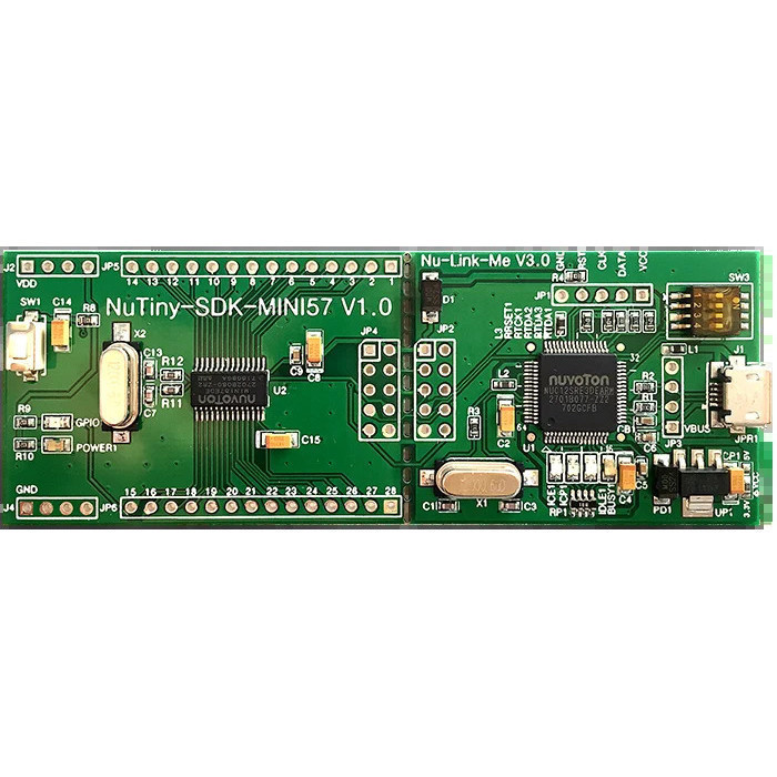 nuvoton new tang architecture M SCM NuTiny-SDK-Mini57 development board ...
