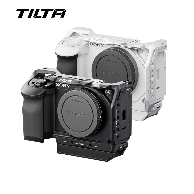 TILTA Sony ZV-E1 ZVE1 Cage Camera Kit Silver TA-T35-A-S with Silicone ...