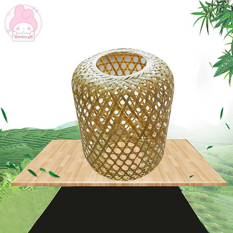 Xo94itn Shade Lamp Light Rattan Wicker Shades Woven Ceiling Cover ...