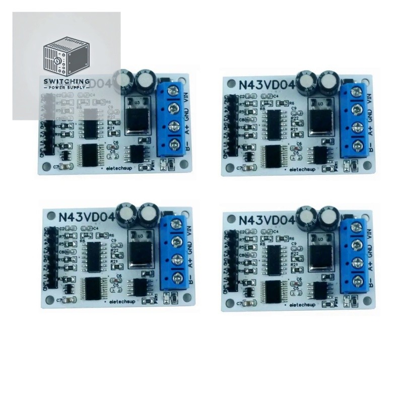 4PCS 4-20MA/0-5V/0-10V 4ch Current/Voltage Analog Acquisition RS485 ...